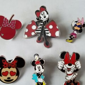 Disney | Other | Disney Official Trading Pins Minnie Mouse Lot 1 | Poshmark